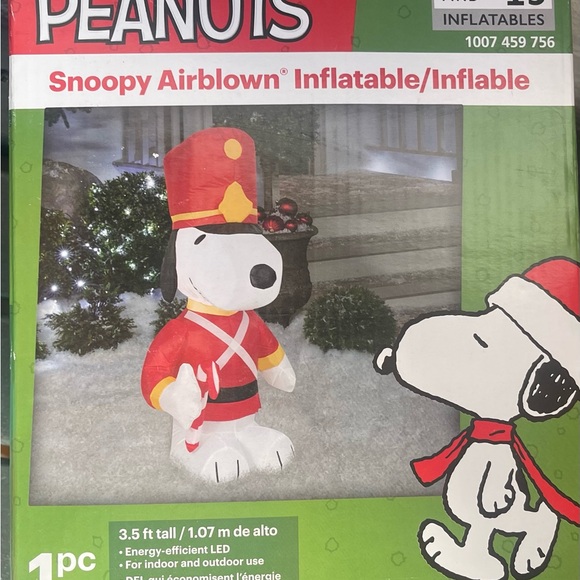 Peanuts | Holiday | Peanuts Snoopy Airblown Inflatable Red And White ...